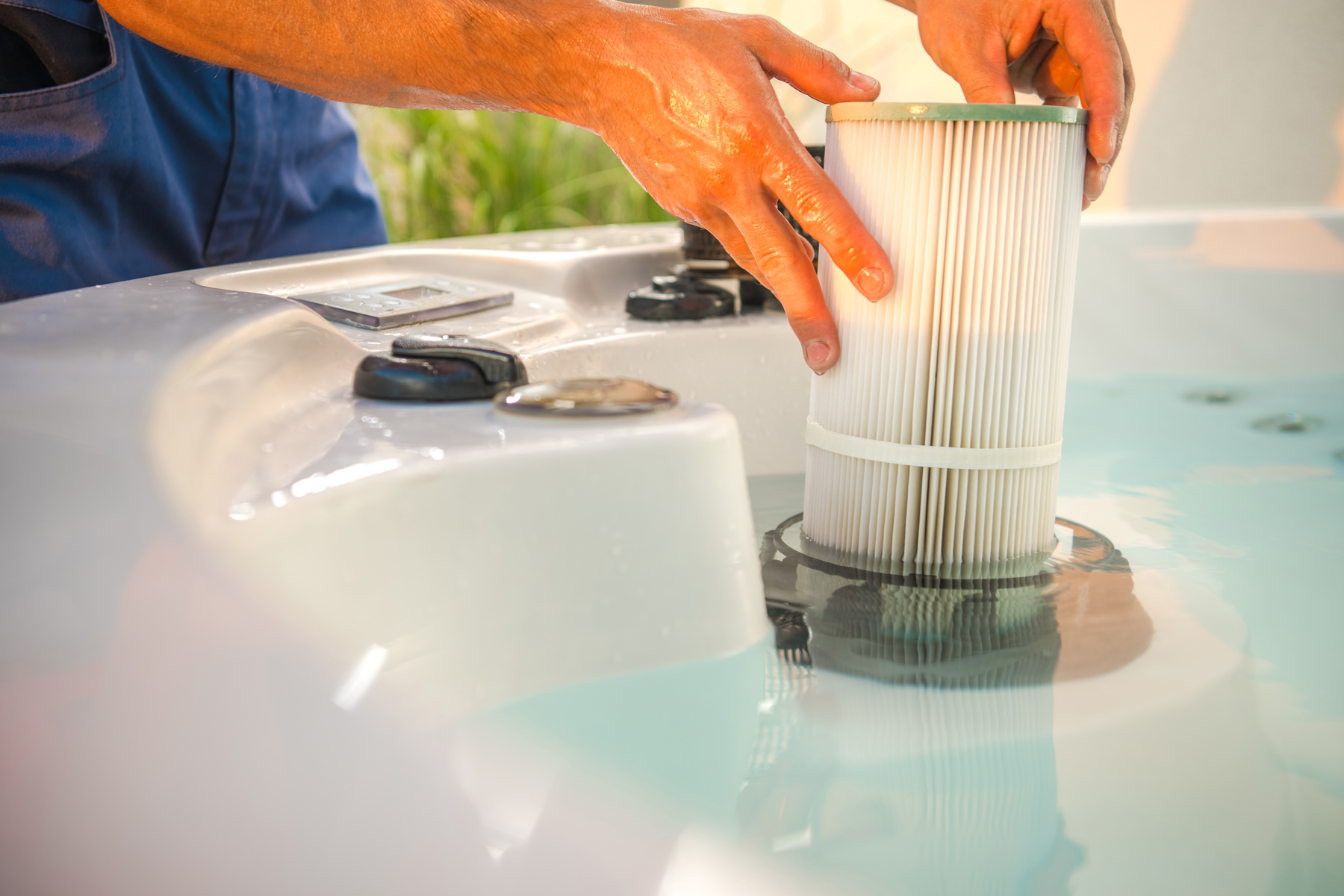 Hot Tub Filter Change | Waterworx Pools & Hot Tubs